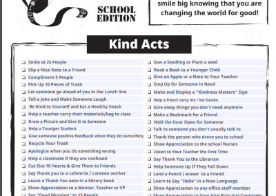 The Great Kindness Challenge | GIS