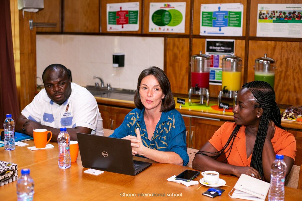 Cambridge International Pays A Courtesy Call on Management of Ghana ...